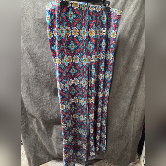 Cato | Pants & Jumpsuits | Cato Multicolor Wide Leg Pants | Poshmark